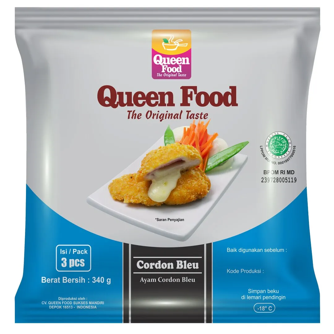 Chicken Cordon Bleu - Queen Food | Makanan Barat | Queen Food
