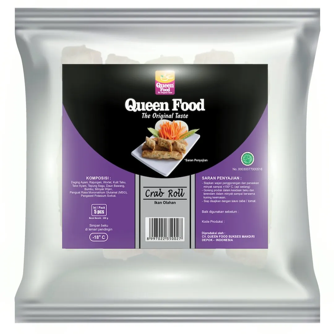 Crab Roll - Queen Food | Makanan Bento | Queen Food